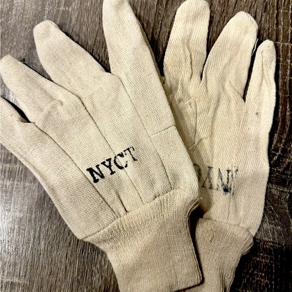 NYCTA | Other | Authentic Railroad Nycta Train Operator Cotton Work ...